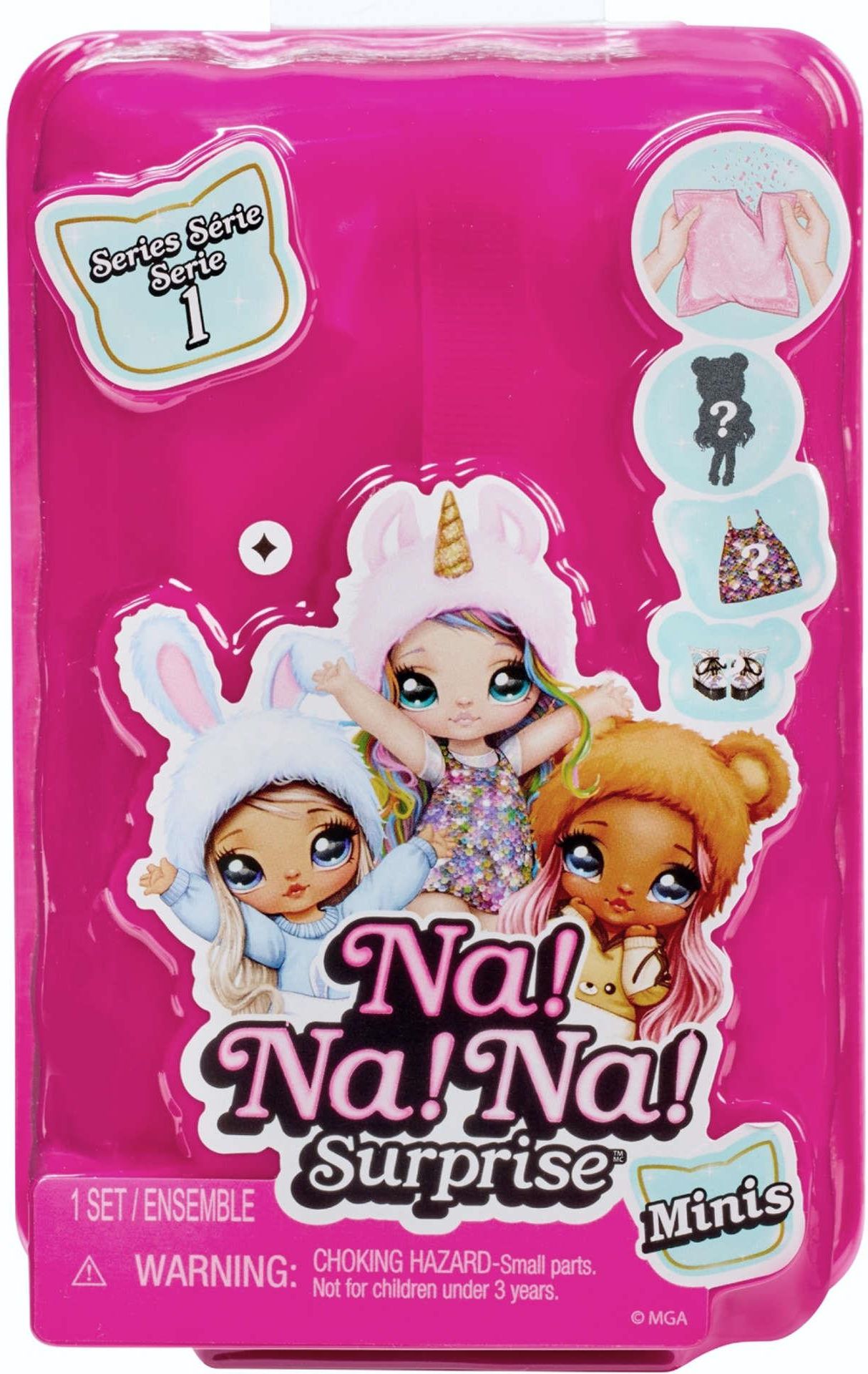 Lalka Mga Entertainment Na!Na!Na! Surprise Minis Lalka Cj Cuddles ...