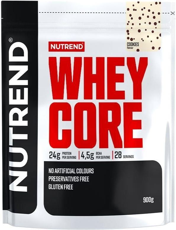 Odżywka białkowa Nutrend Whey Core Cookies 900 G - Ceny i opinie - Ceneo.pl