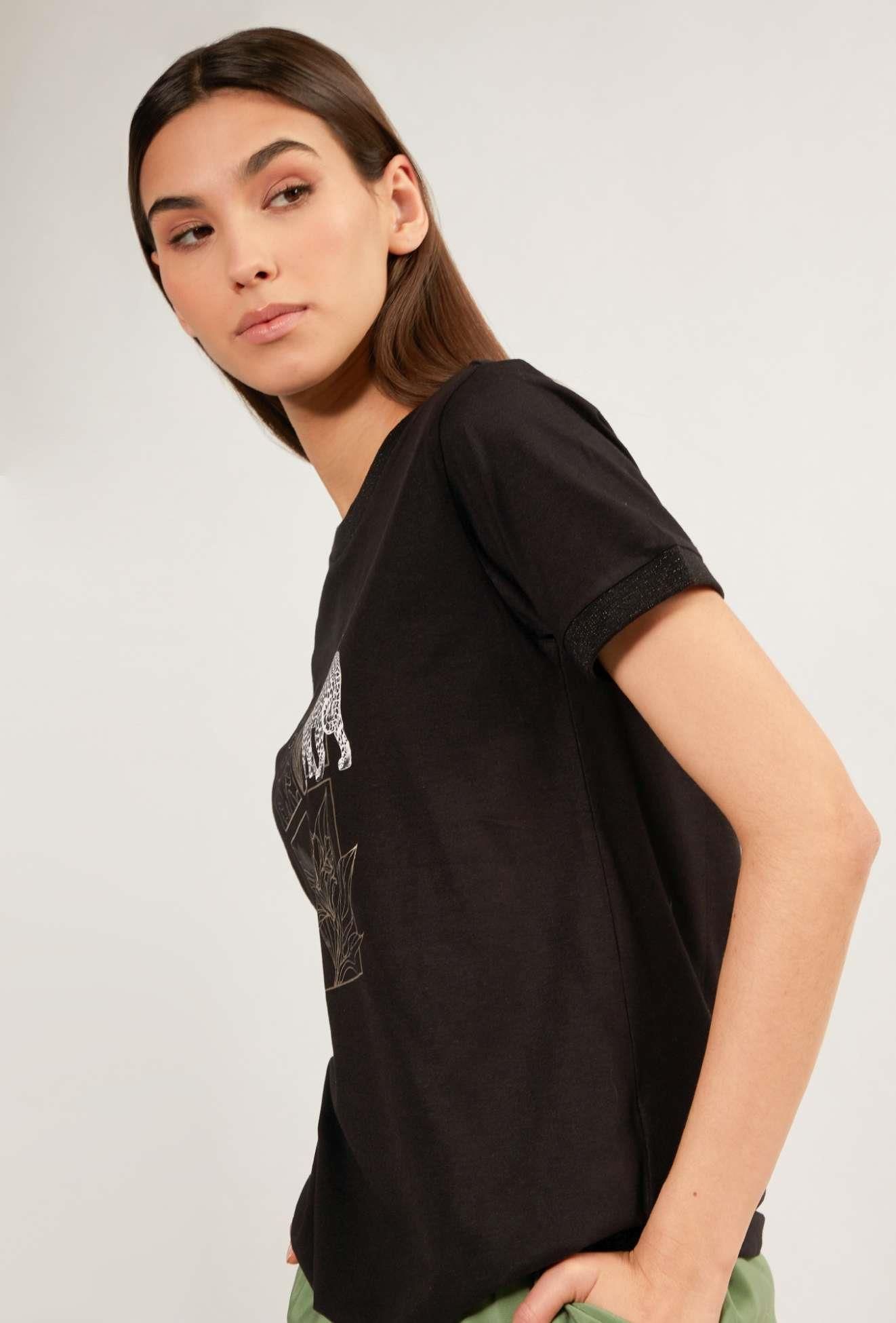 T-shirt z motywem zwierzęcym, Monnari MONNARI - Ceny i opinie - Ceneo.pl