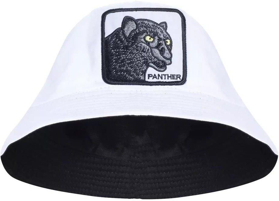 Dwustronny Kapelusz turystyczny BUCKET HAT Pantera (Biały) - Ceny i ...
