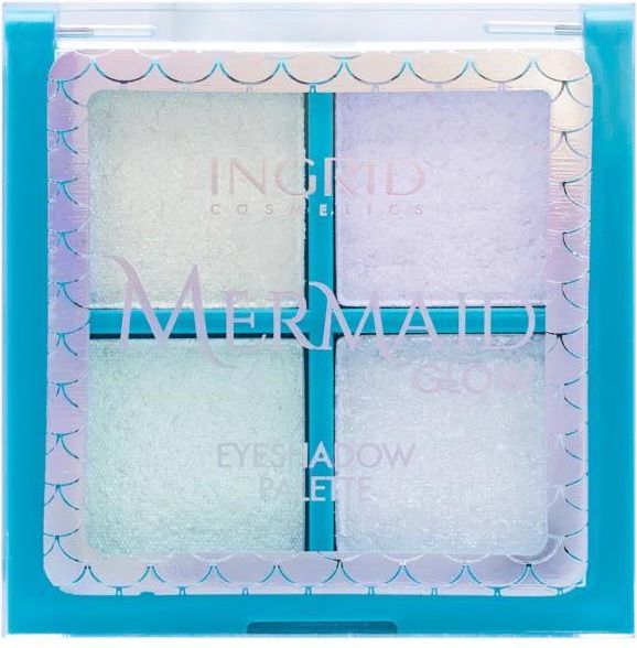 Ingrid Mermaid Glow Paleta Cieni Eyeshadow Holographic Scales - Opinie ...