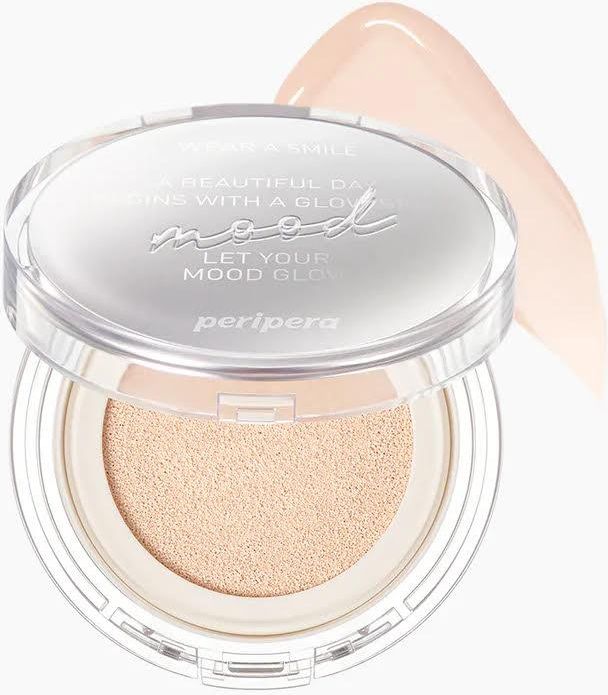 Peripera MOOD VEGAN GLOW CUSHION #01 PURE SPF50+, PA++++ 13g - Opinie i ...