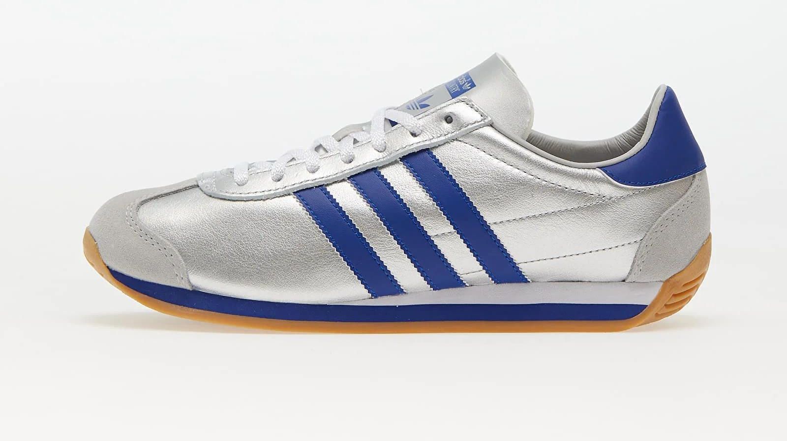Adidas Country Og Metallic Silver/ Brave Blue/ Ftw White - Ceny i ...