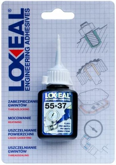 Loxeal 55 37 Klej Do Gwintów Hydrauliczny 10ml - Opinie i ceny na Ceneo.pl