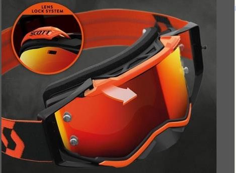 Gogle motocyklowe Scott Gogle Prospect Wfs Red Blue Roll Off 50Mm ...