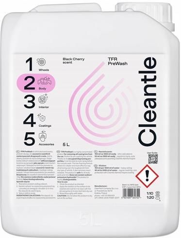 Cleantle Traffic Film Remover Tfr Pre Wash 5L - Opinie i ceny na Ceneo.pl