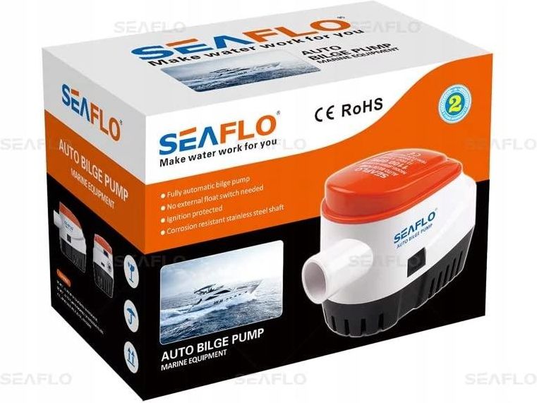 Seaflo Pompa Zęzowa Automatyczna 42L Min - Opinie i ceny na Ceneo.pl