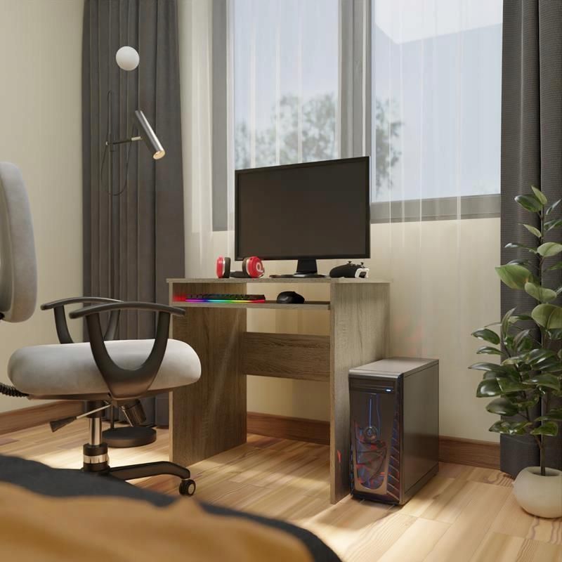 Biurko Pod Komputer Ex3 Sonoma Półka Klawiaturę - Ceny i opinie - Ceneo.pl