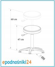 Taboret Obrotowy Stołek Na Kółkach Medyczny Wysoki - Opinie i ...