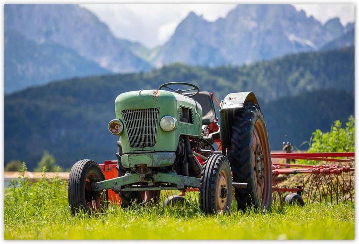 ZeSmakiem 104x70 Stary Traktor W Alpach - Opinie i ceny na Ceneo.pl