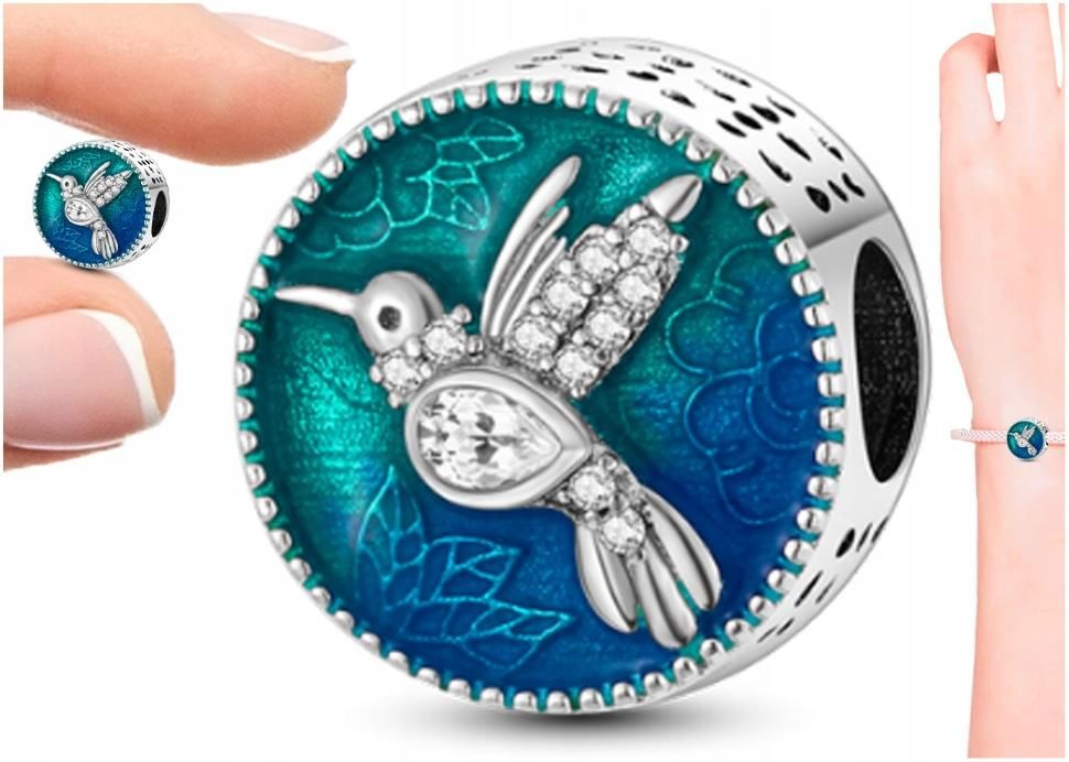 Trusky Charms Zawieszka Srebro 925 Koliber - Ceny i opinie - Ceneo.pl
