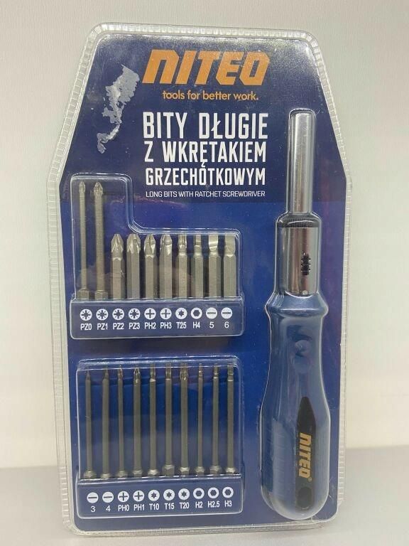 Zestaw narzędziowy Niteo Tools Zestaw Narzędzi 21 El. 111 - Opinie i ceny na Ceneo.pl