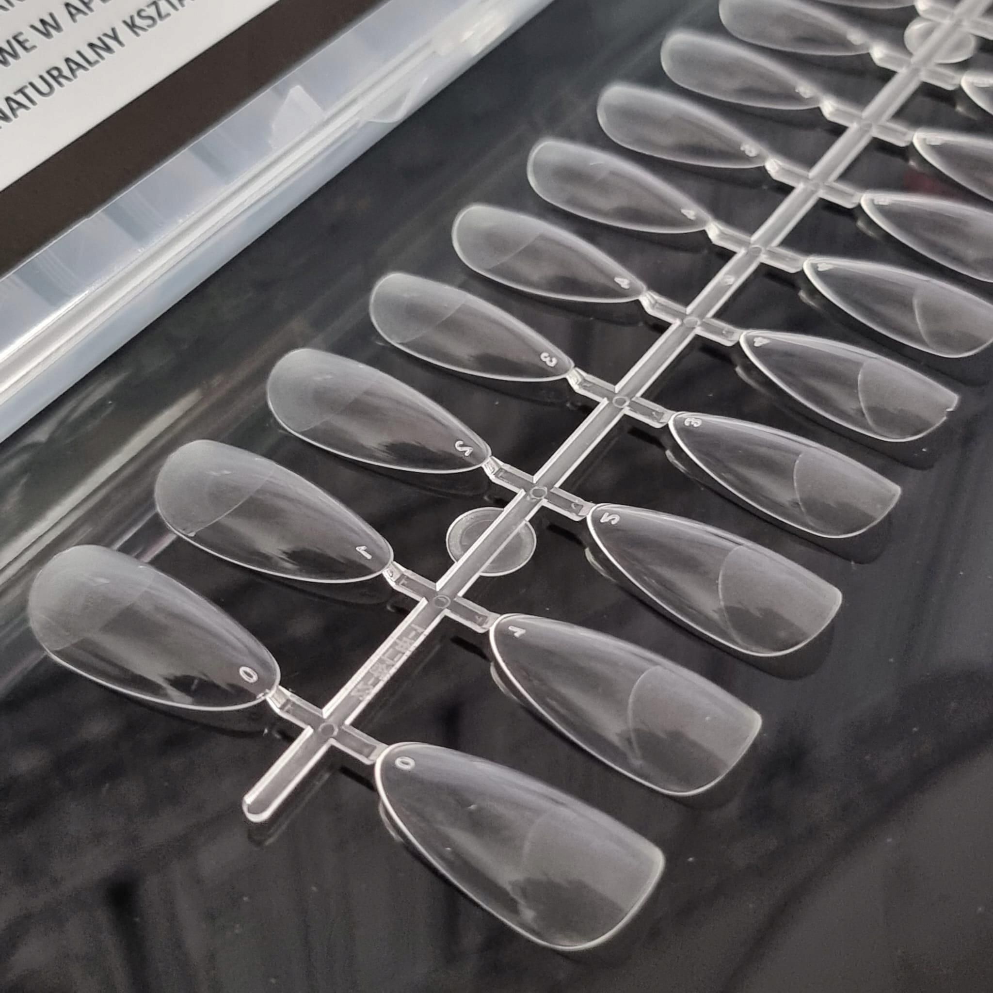 Deni Carte Tipsy Flexible Bezbarwne 120Szt Almond Migdał - Opinie i ...