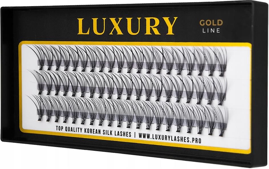 Rzęsy Luxury Lashes Gold C 14Mm (60Szt) - Opinie i ceny na Ceneo.pl