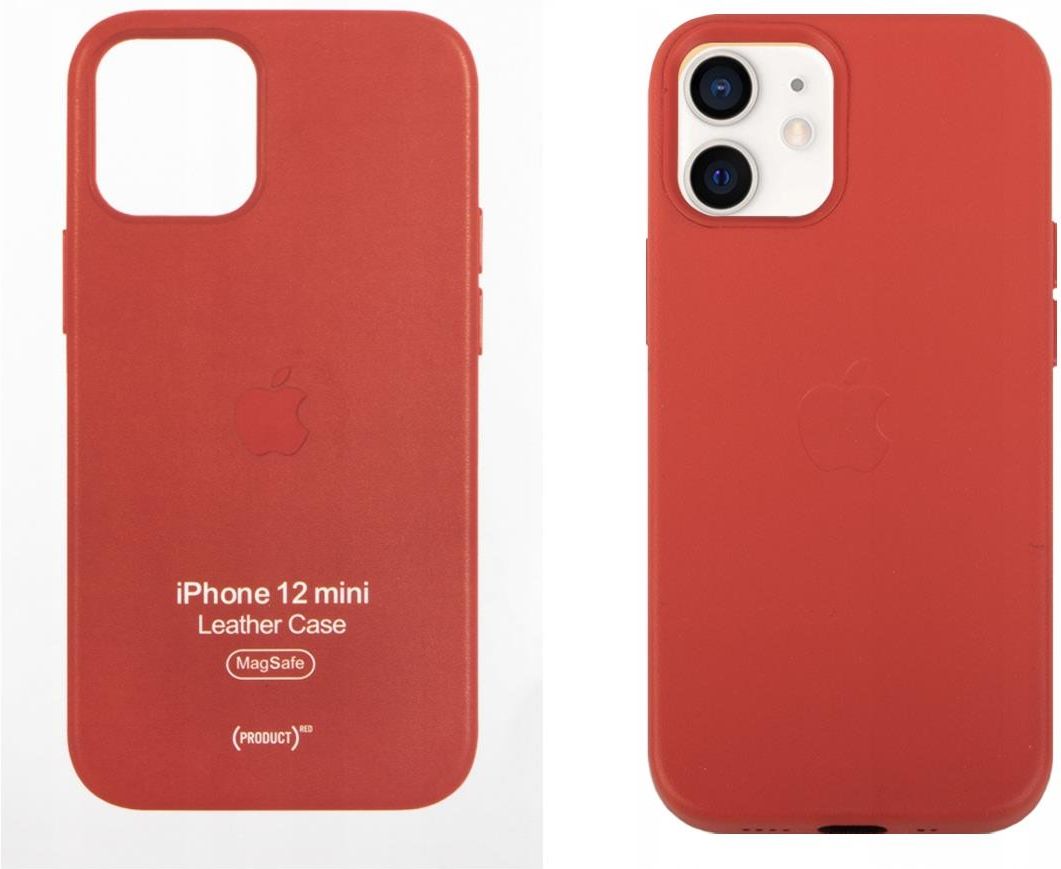 Do Iphone 12 Mini Etui Leather Case Red - Etui na telefon, ceny i ...