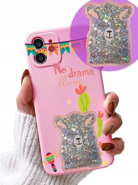 Etui Lama z brokatem do Xiaomi Redmi Note 9 - Etui na telefon, ceny i ...