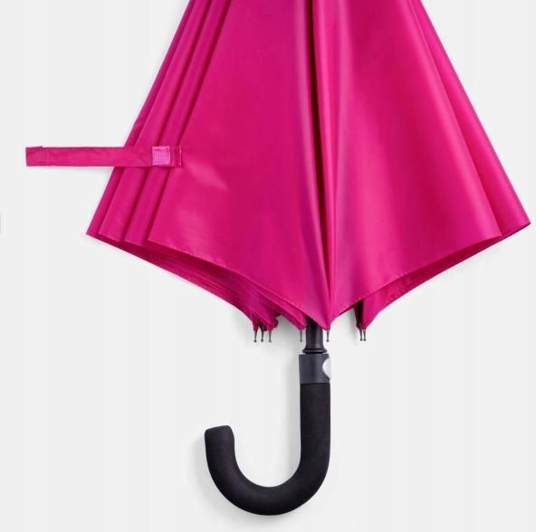Parasolka Długa Damska Automatyczna Różowa - Ceny i opinie - Ceneo.pl
