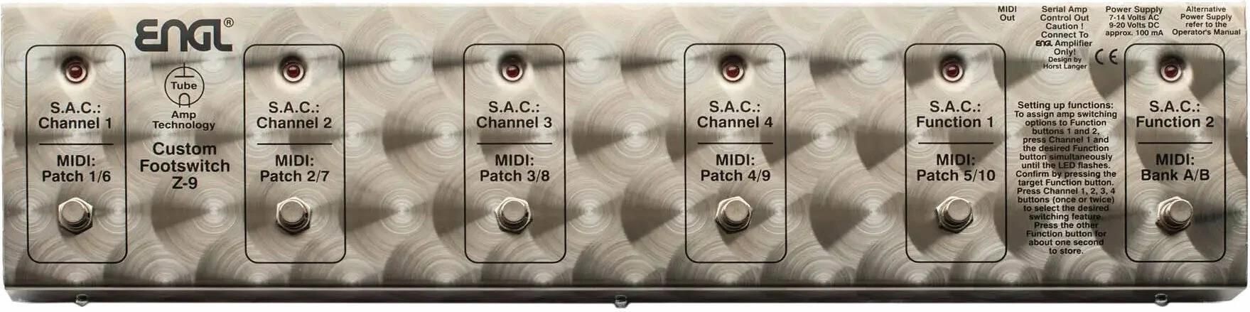 Engl Z9 Footswitch MIDI Przełącznik nożny - Ceny i opinie - Ceneo.pl