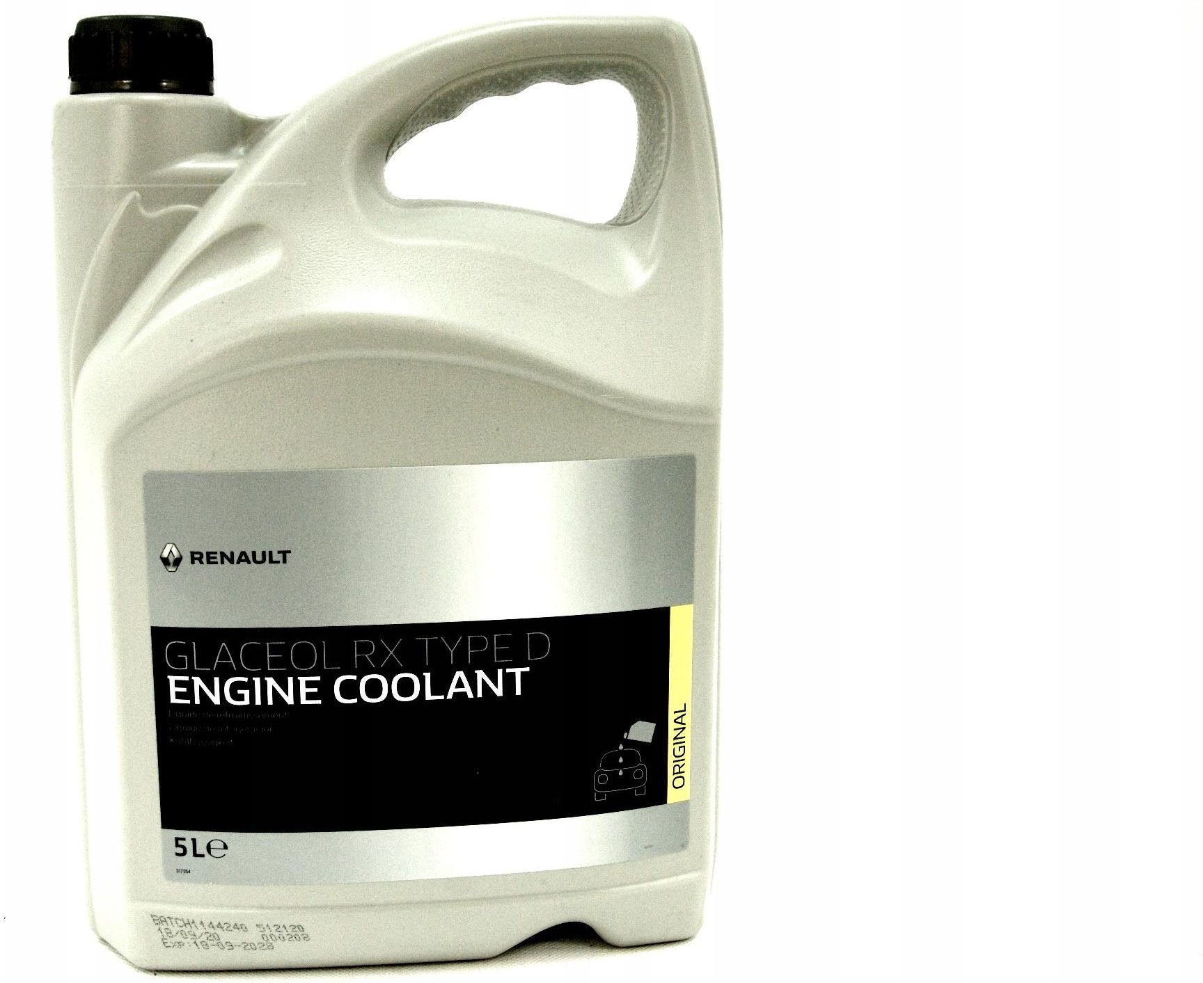 Renault Płyn Do Chłodnic Oe Glaceol Rx Type D 5L - Opinie i ceny na ...