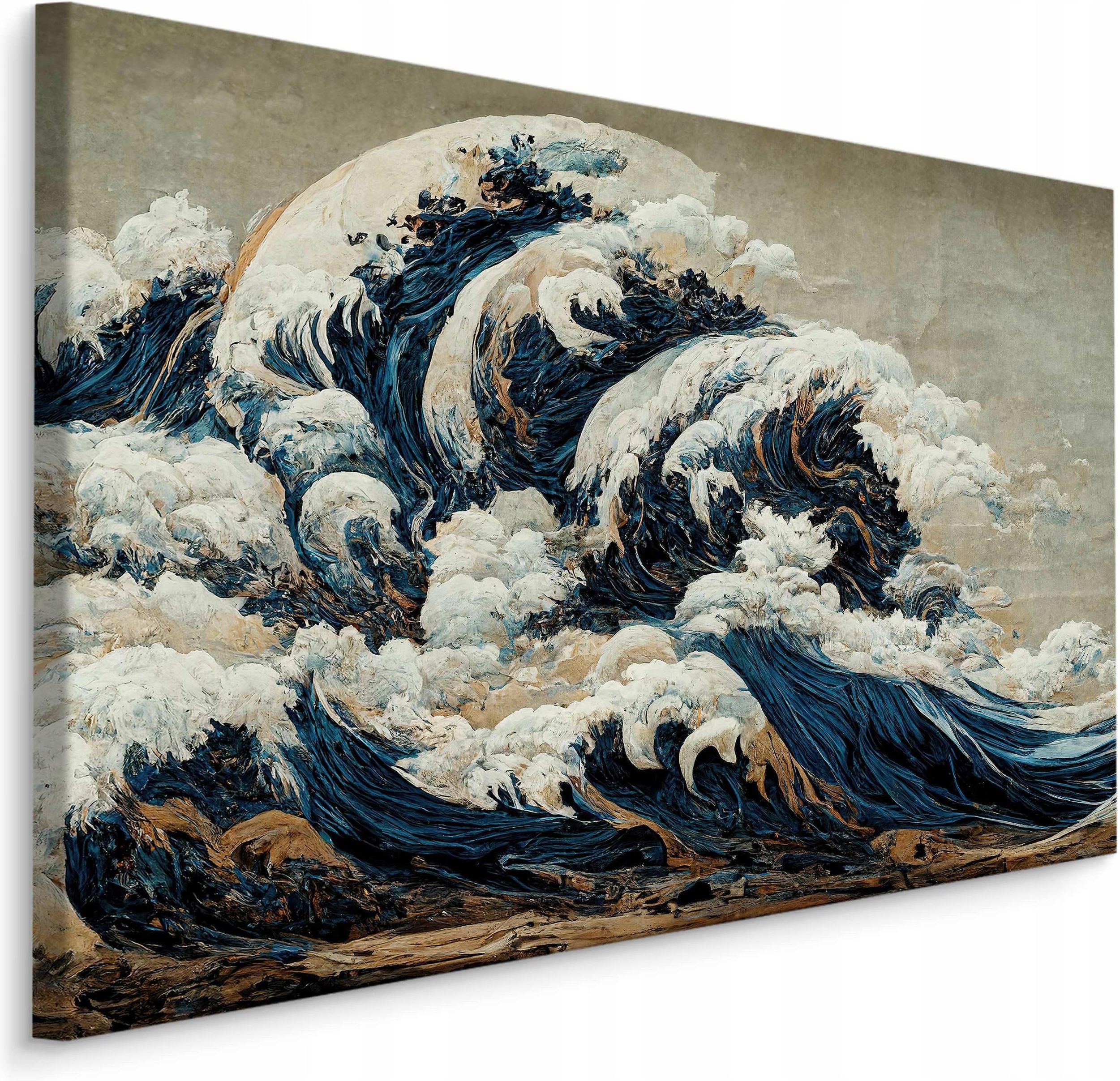 Muralo Obraz Canvas Ocean Morze Styl Japoński 3D 30X20 - Opinie i ...