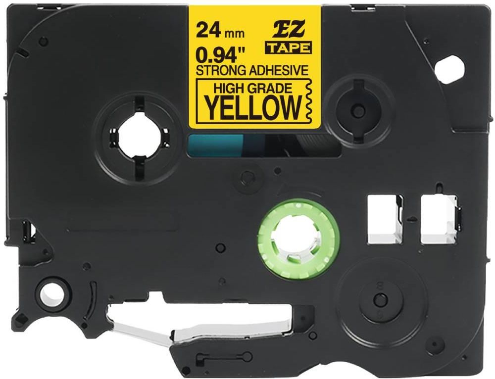 Taśma barwiąca PTMB Taśma do Brother TZe-s651 24mm 8m żółta - Ceny i ...