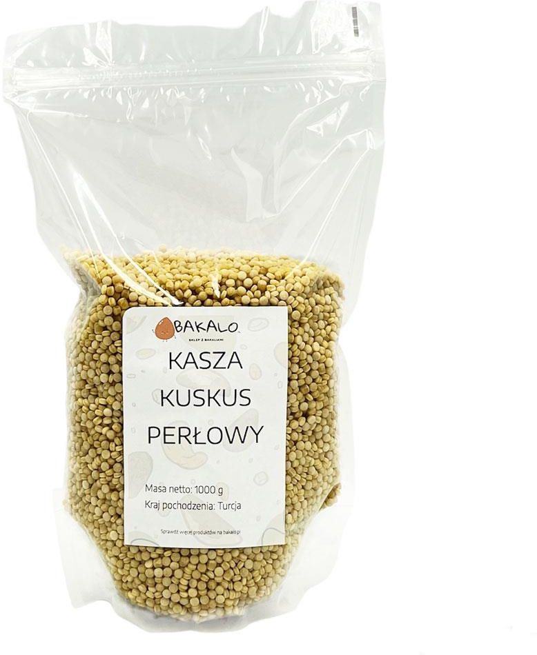 Bakalo.pl Kasza Kuskus Perłowa 1000g - Ceny i opinie - Ceneo.pl