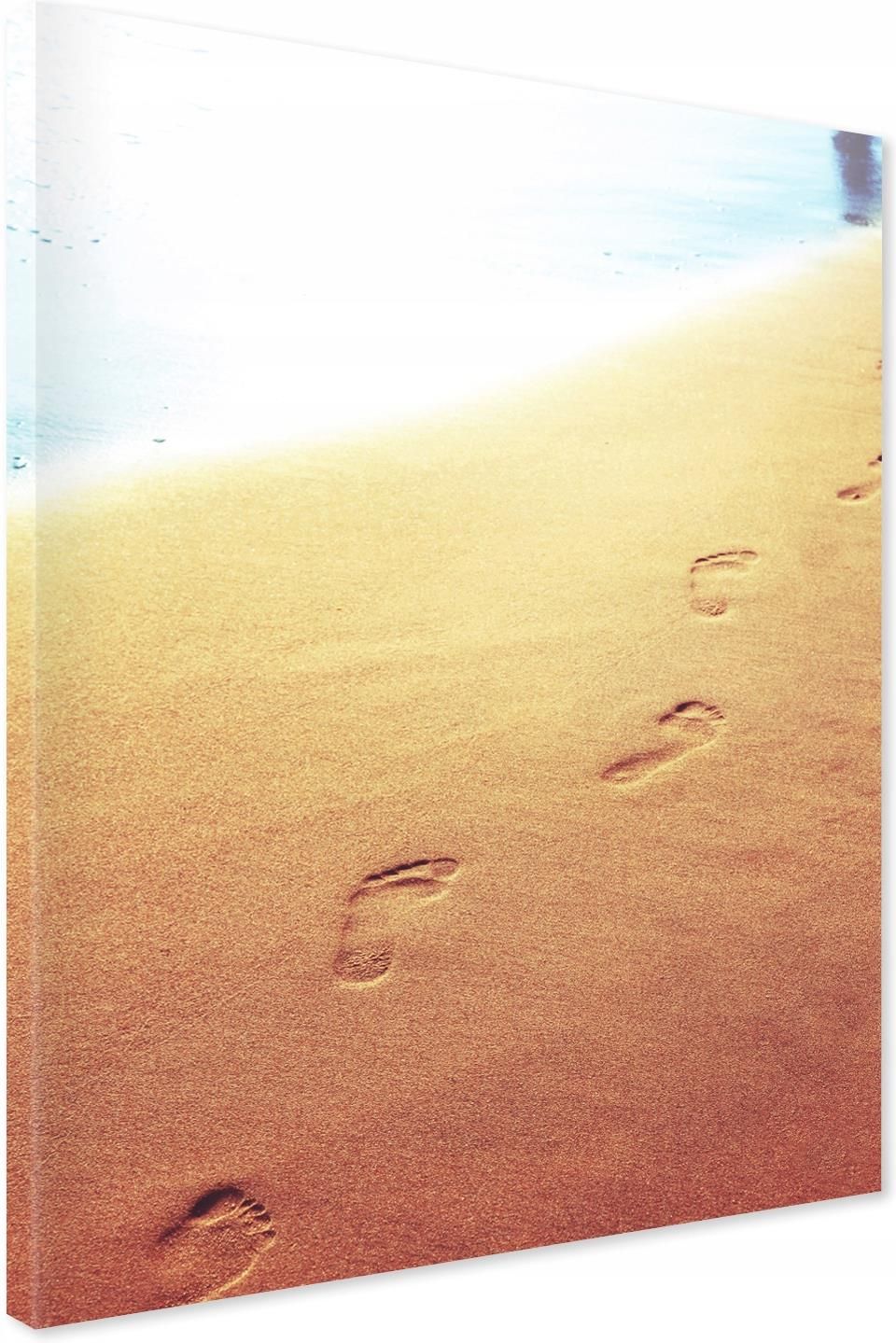 Printedwall Obraz Na Płótnie Ślady Stóp 80X120 - Opinie i atrakcyjne ...