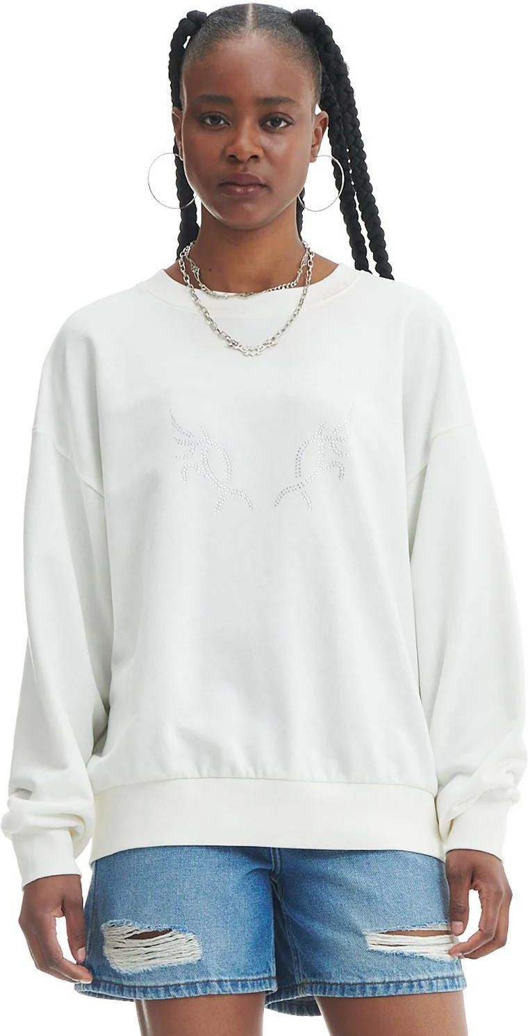 Cropp - Biała bluza oversize - Biały - Ceny i opinie - Ceneo.pl