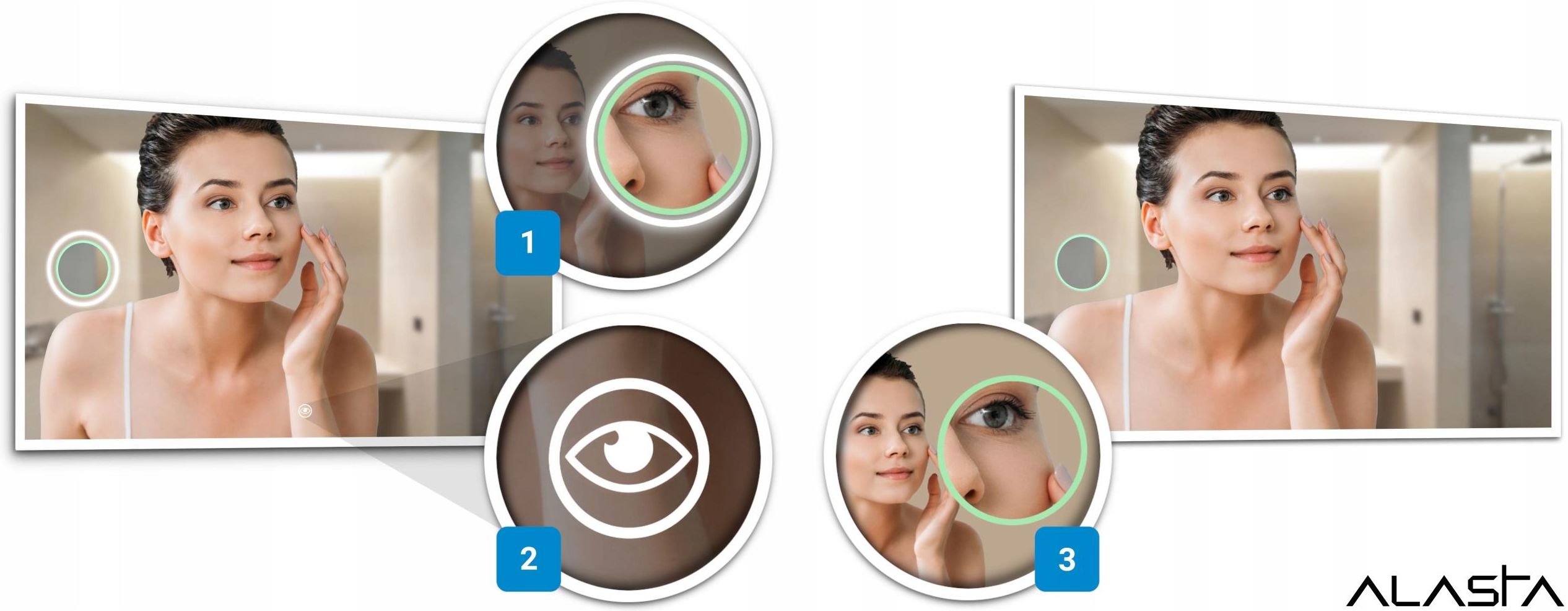 Alasta Lustro Oświetlane Ledy Neutralne Roma 160X50Cm - Opinie i ...