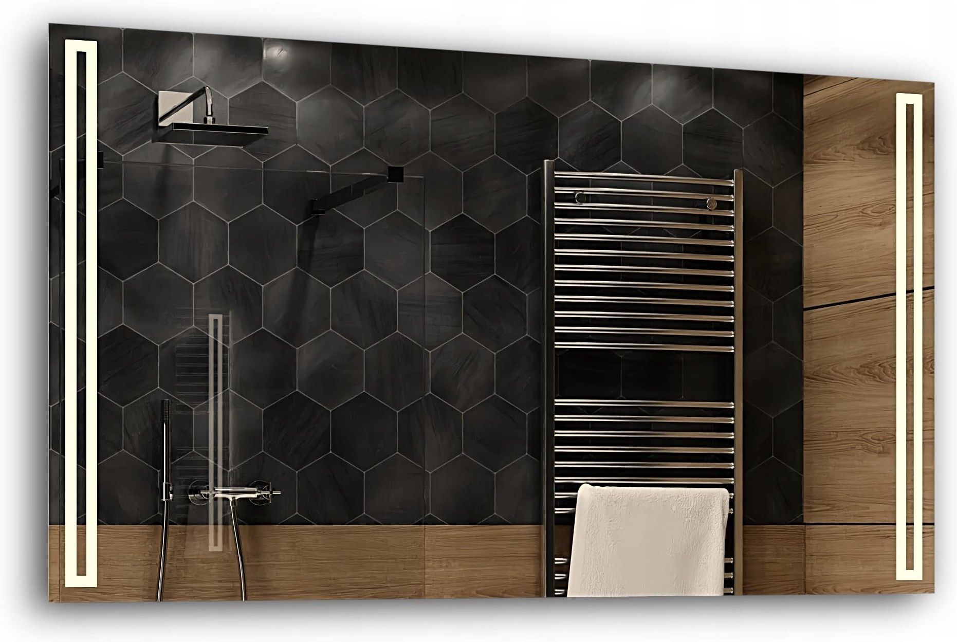 Alasta Lustro Oświetlane Ledy Neutralne Roma 160X50Cm - Opinie i ...