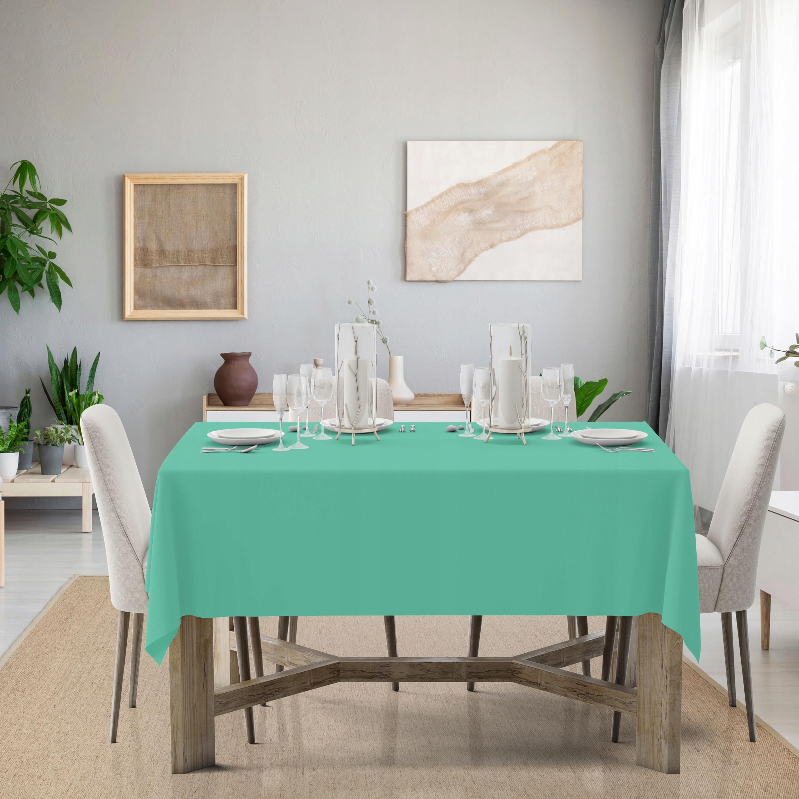 Vipro Group Obrus Na Stół Classic 140X260 Gładki Mat Miętowy - Opinie i ...