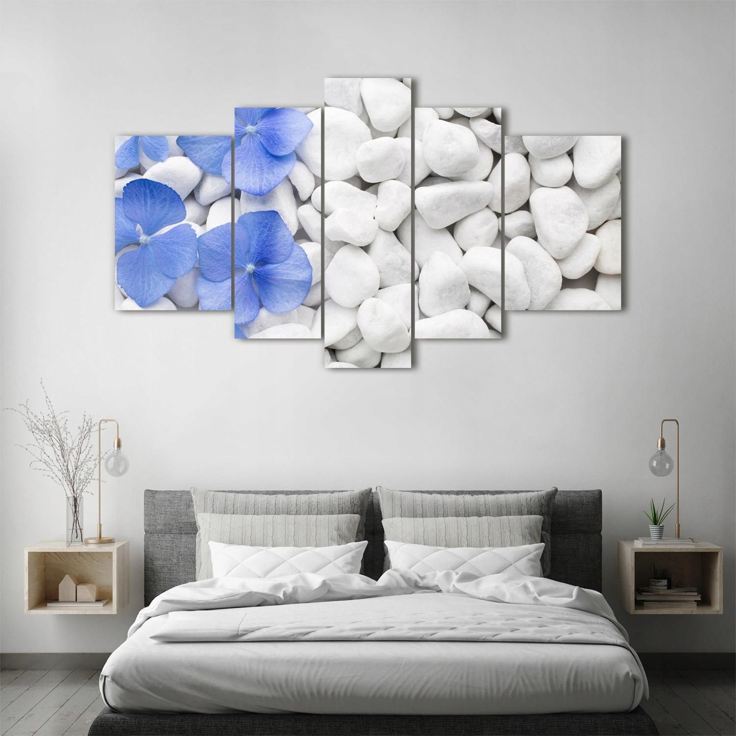 Tulup Foto Obraz Szklany Duży Tryptyk Hortensja Kwiaty - Opinie i ...