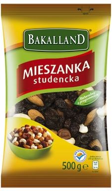 BAKALLAND Mieszanka studencka 500g - Ceny i opinie - Ceneo.pl