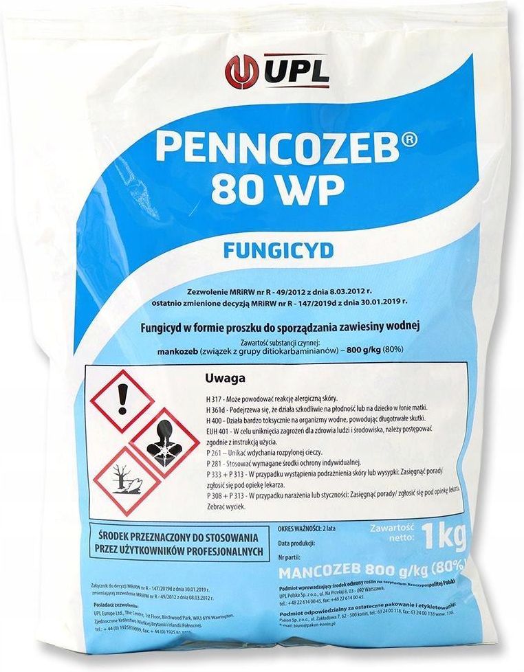 Penncozeb 80 WP 1kg - Ceny i opinie - Ceneo.pl