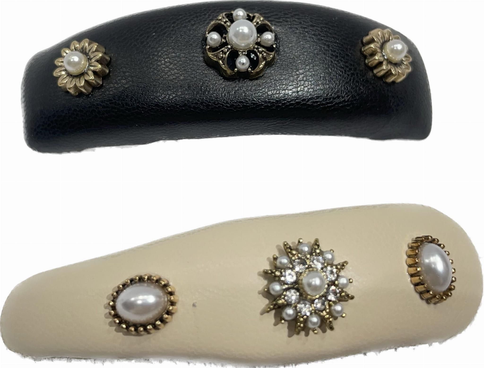 Selero Spinki Do Włosów 2Szt Czarna I Beżowa - Opinie i ceny na Ceneo.pl