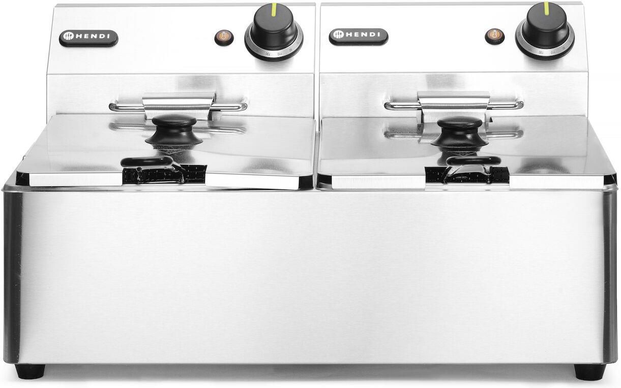 Hendi Frytownica Kitchen Line 2X6L - Ceny i opinie - Ceneo.pl