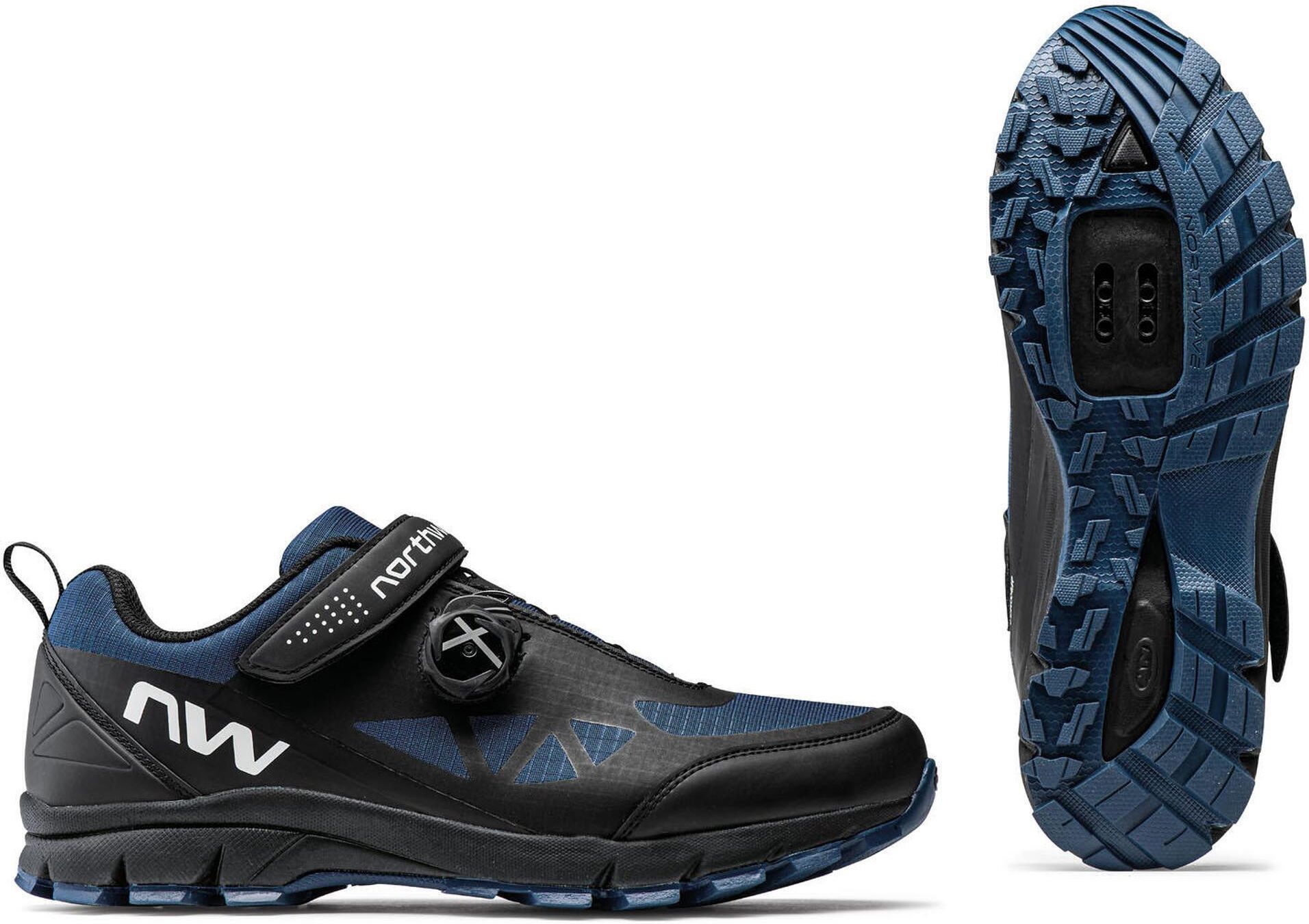 Buty Rowerowe Mtb Męskie Northwave Corsair Czarno Niebieskie - Ceny i ...