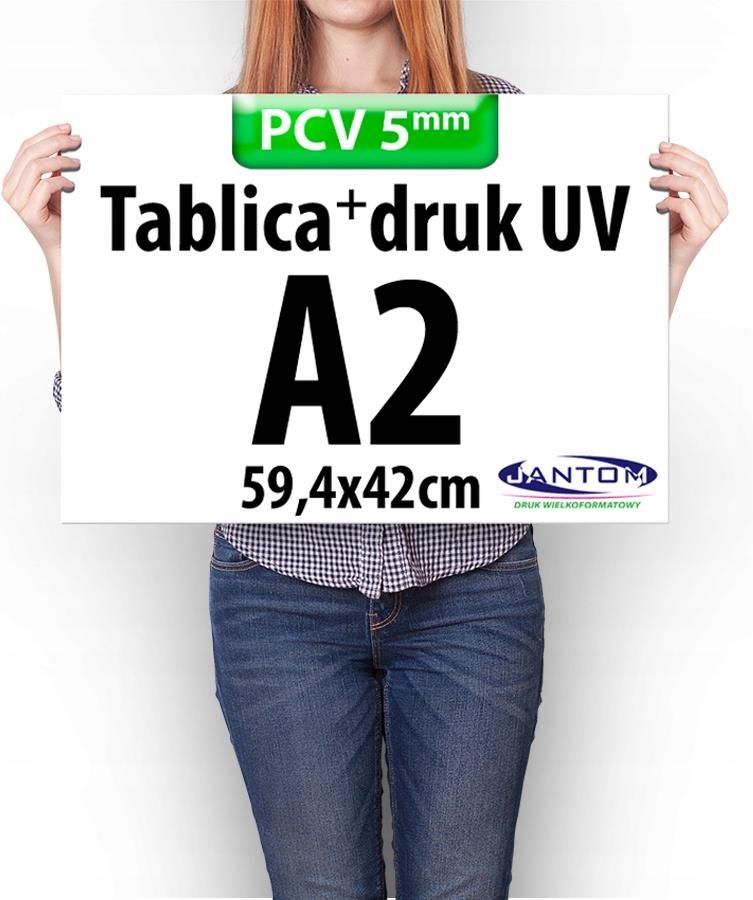 Tablica Szyld Druk Uv Plansza Pcv 5Mm A2 - Ceny i opinie - Ceneo.pl
