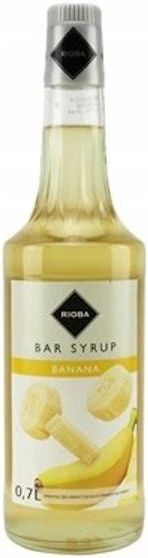 Rioba Syrop Bananowy Żółty Bar Syrup Banana 700 ml - Ceny i opinie ...