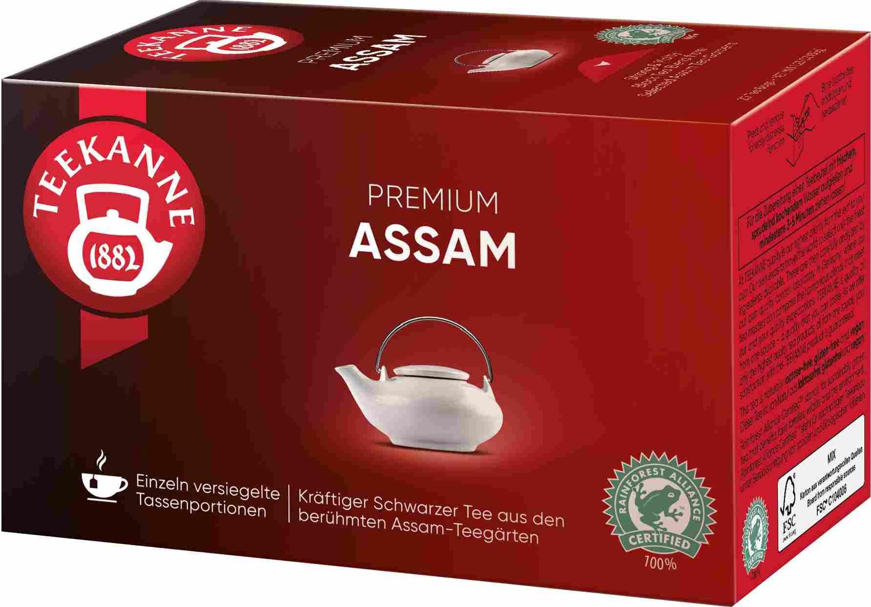 Herbata Teekanne Premium Assam 20tbx1,75g - Ceny i opinie - Ceneo.pl