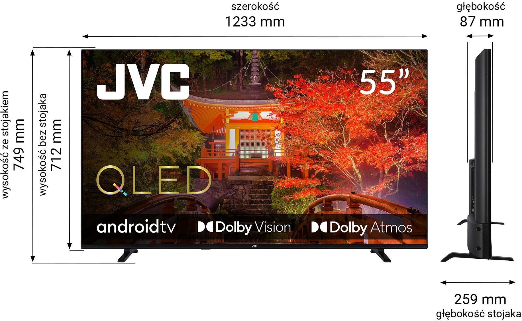 Telewizor QLED JVC LT-55VAQ330P 55 cali 4K UHD 55 cali - Opinie i ceny ...
