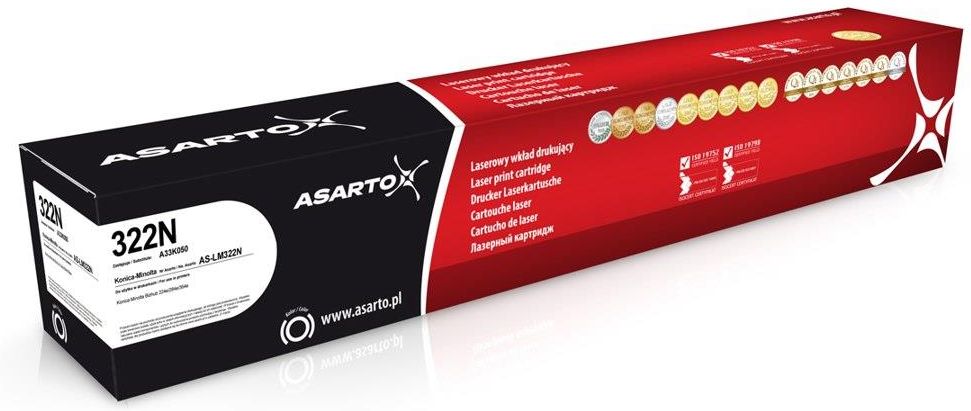 Tusz Asarto Do Konica-Minolta 322N A33K050 24000 Str. Czarny (ASLM322N ...