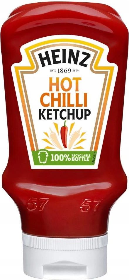 Heinz 460G Hot Chilli Ketchup 400Ml Cayenne - Ceny i opinie - Ceneo.pl