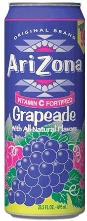 Arizona Grapeade 680Ml Usa Duża Puszka! - Ceny i opinie - Ceneo.pl