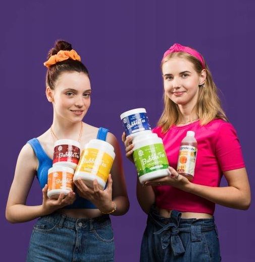 Boboq Bubble Tea Magic Gold set: truskawka mango +syrop - Ceny i opinie ...