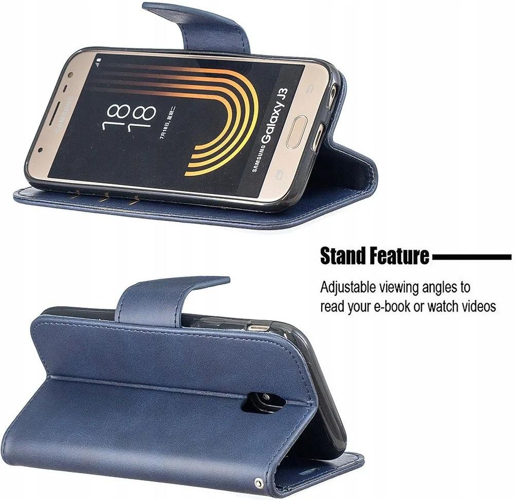 Skórzany Etui Pokrowiec Dla Samsung Galaxy J3 2017 - Etui na telefon ...