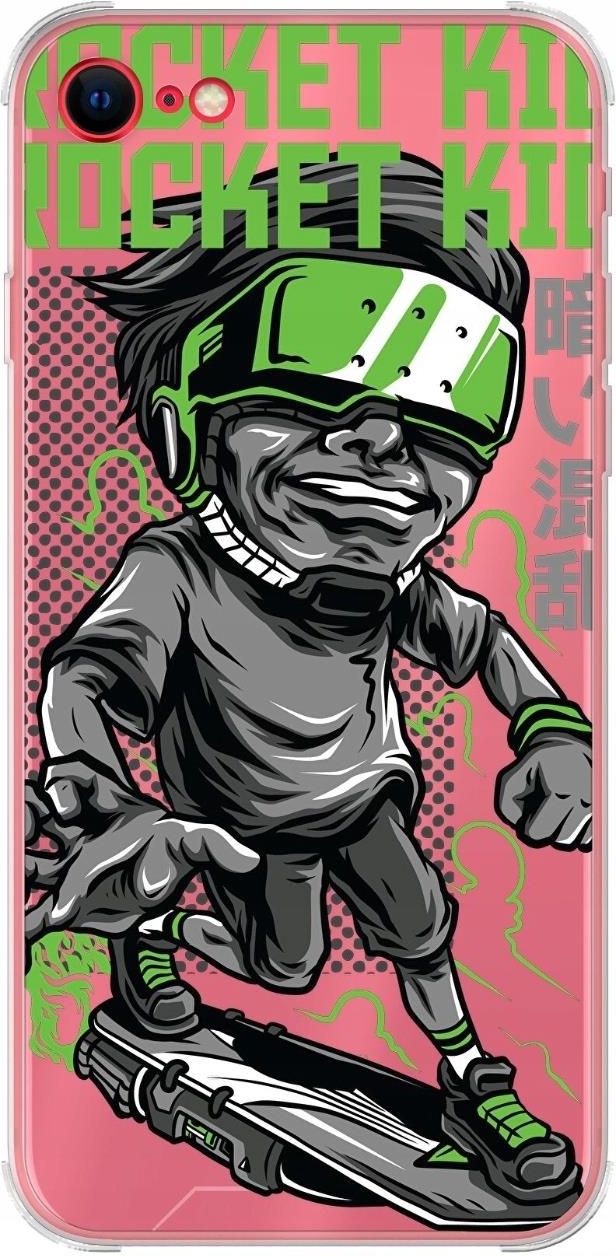Phone Case Warrior Bumper Case Apple Iphone 7 Rocket Kid - Etui na ...