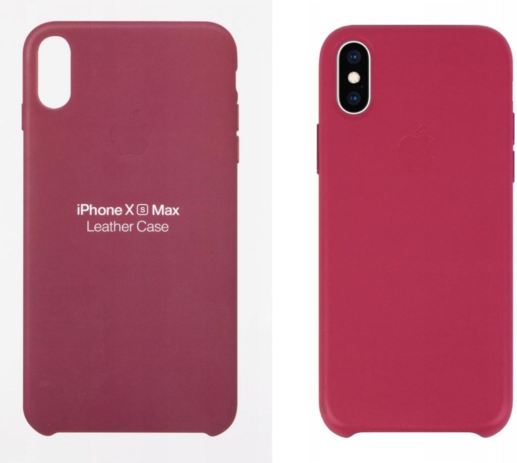 Bez Marki Do Iphone Xs Max Etui Leather Case Berry - Etui na telefon ...