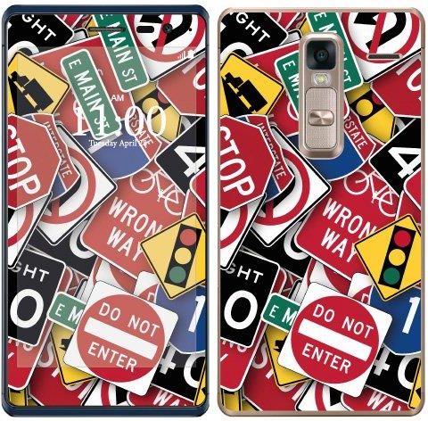 Royal Sticker Rs.127298 Naklejka Dla Lg Zero Wzór Znaki Sygnalizacyjne ...