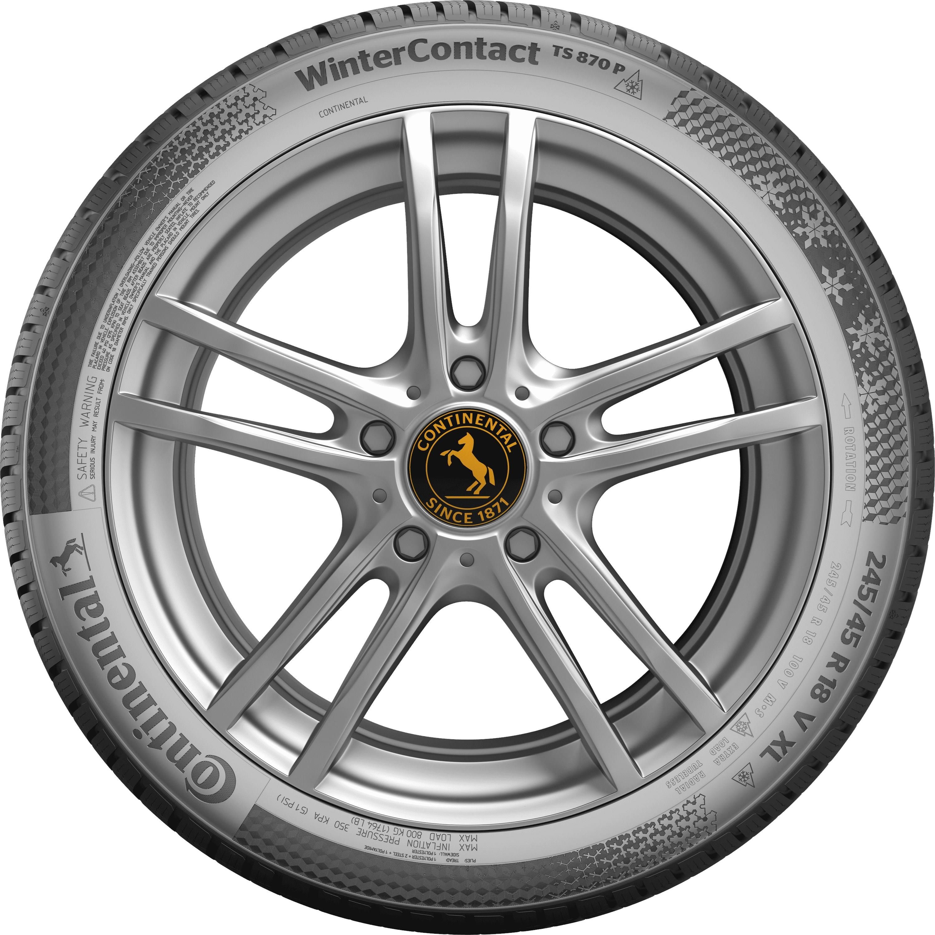 Opony zimowe Continental WinterContact TS 870 P 245/55R17 106H XL FR - Sklepy, opinie i ceny na ...